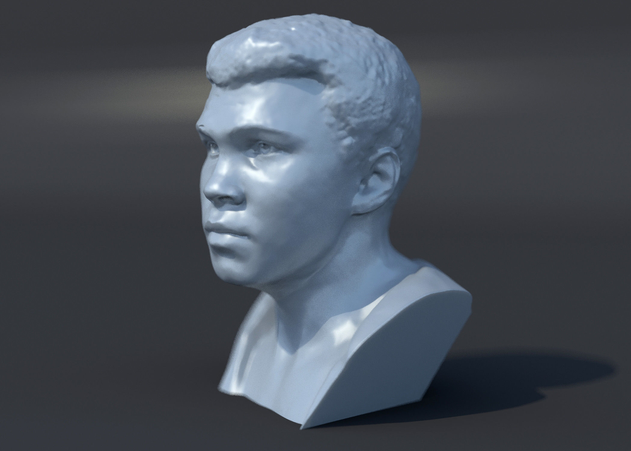 Muhammad Ali 1964 3D model 3D printable | CGTrader