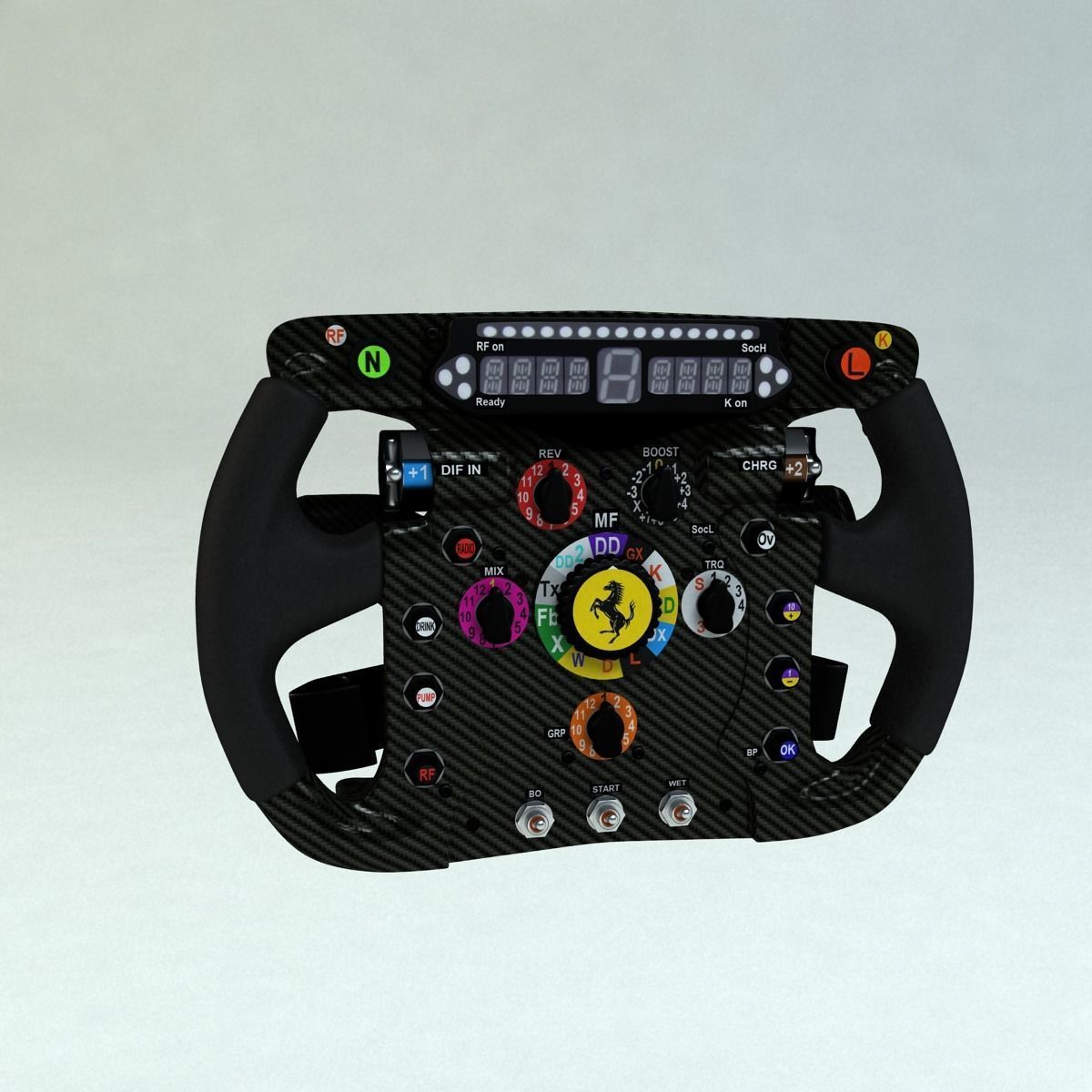 3D model 2013 Formula 1 Ferrari F138 VR / AR / low-poly | CGTrader