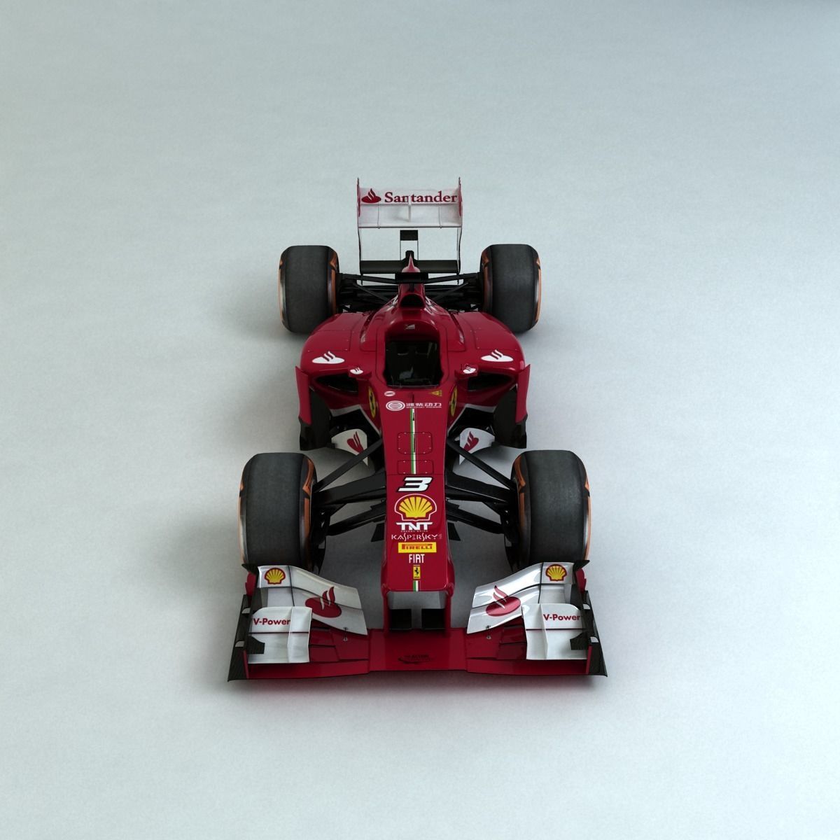 3D model 2013 Formula 1 Ferrari F138 VR / AR / low-poly | CGTrader