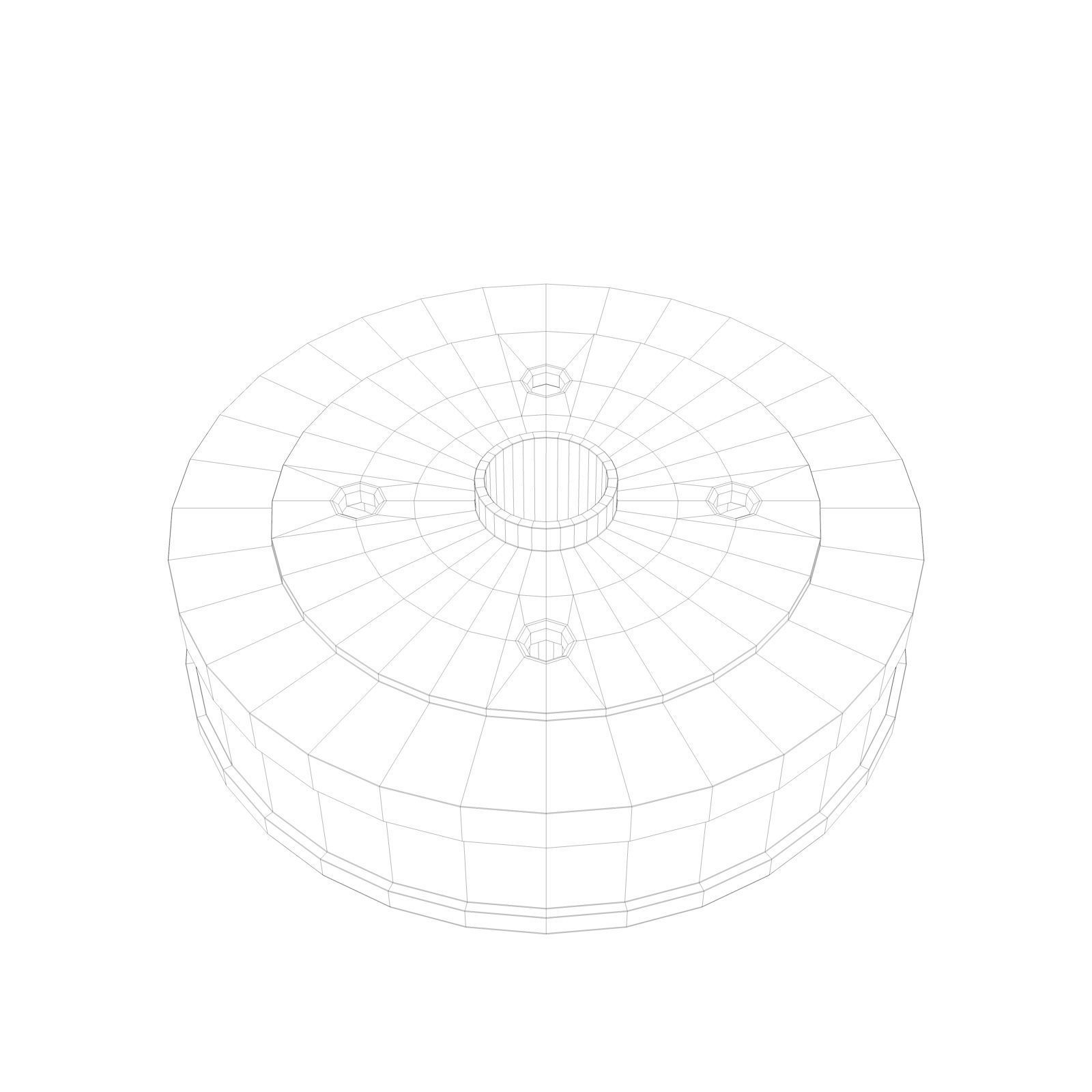 Brake Drum 3D model | CGTrader
