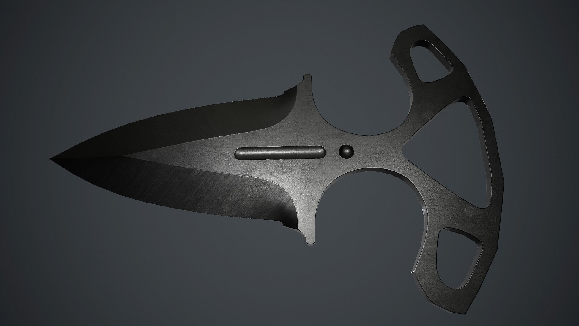 3D model Shadow Dagger PBR Game Ready VR / AR / low-poly | CGTrader