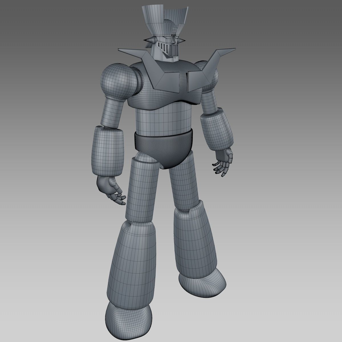 Mazinger Z - 3D Model robot 3D model | CGTrader