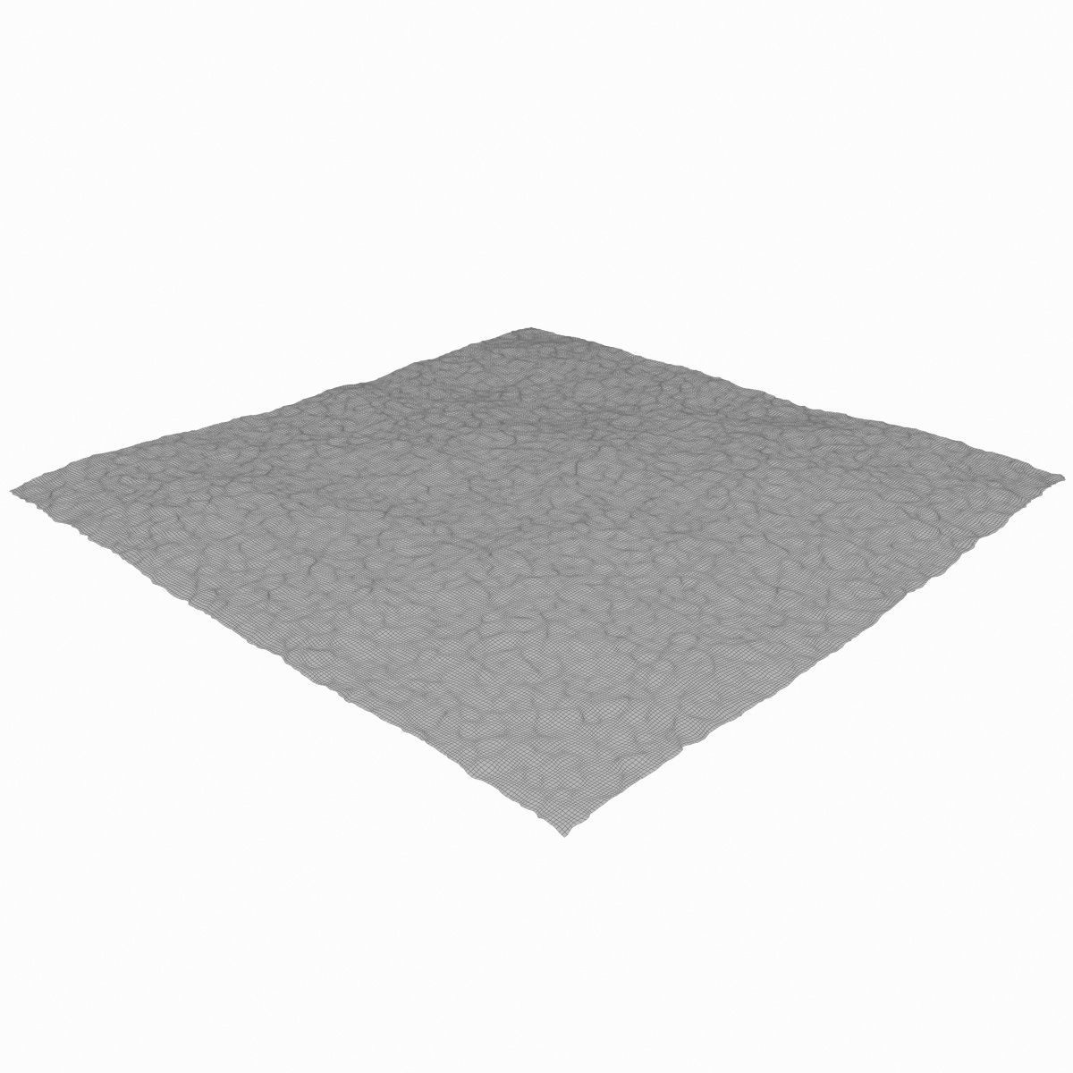 Ocean square of water 3D model animated | CGTrader