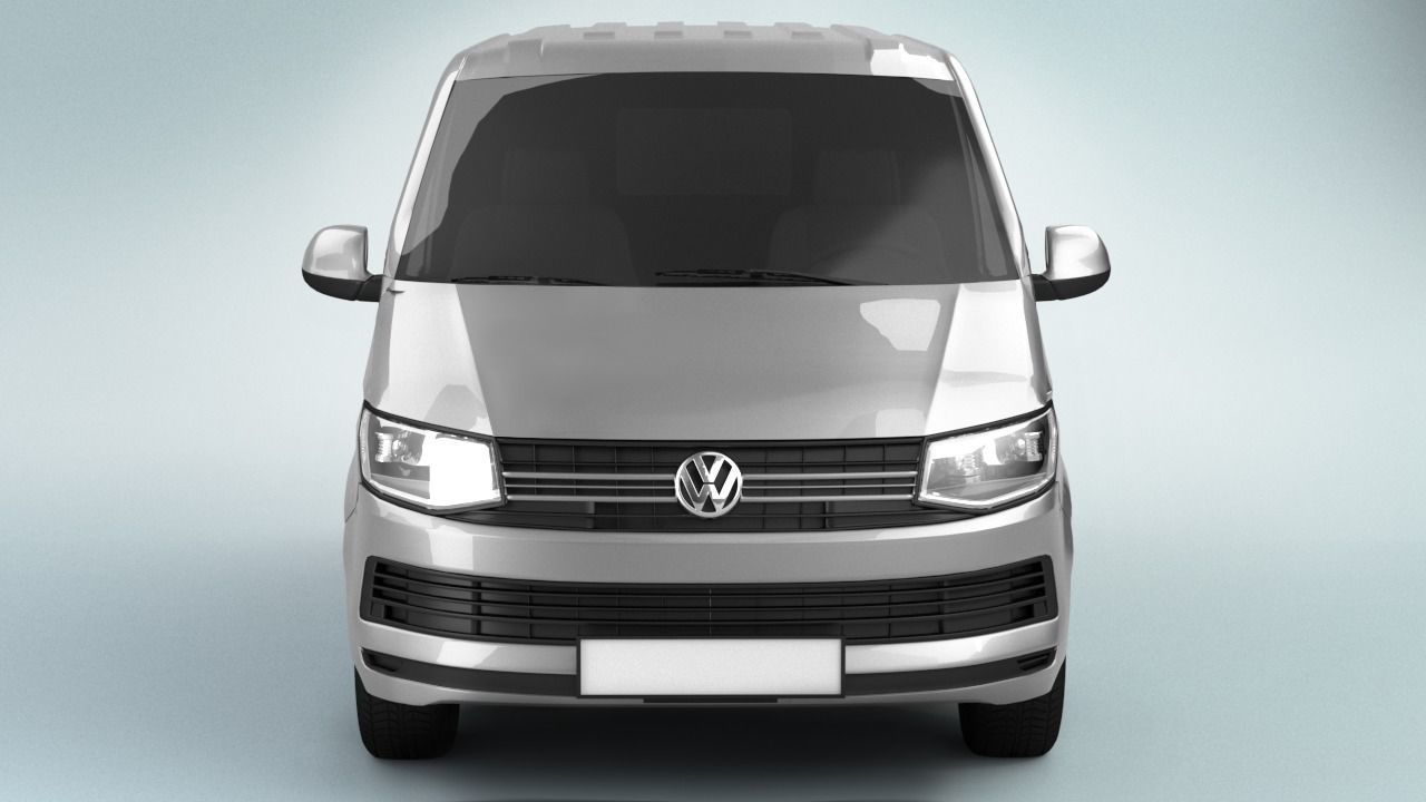 Volkswagen Transporter T6 Panelvan 3D model rigged | CGTrader