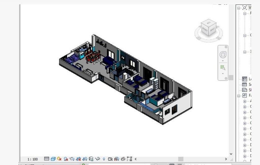 3D interior apartment revit model 3D model | CGTrader