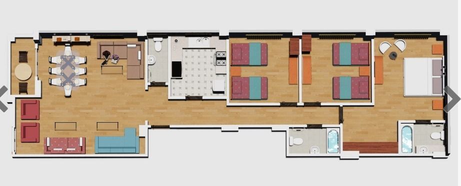 3D interior apartment revit model 3D model | CGTrader