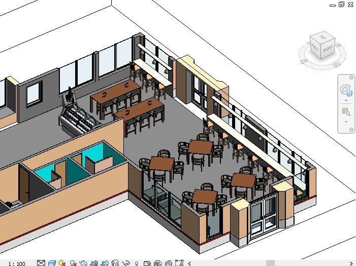 3d Revit Model Restaurant 4717 N Lagoon Ave 3D model | CGTrader
