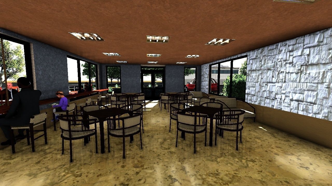 3d Revit Model Restaurant 4717 N Lagoon Ave 3D model | CGTrader