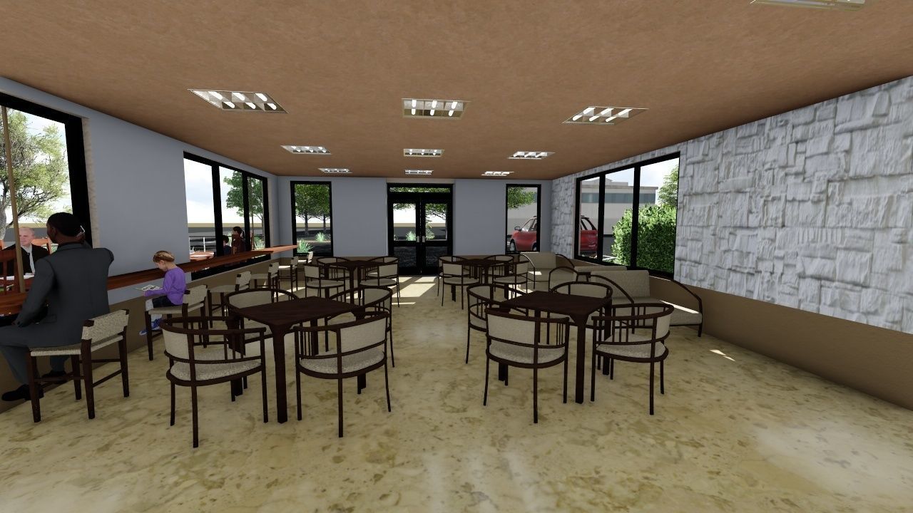 3d Revit Model Restaurant 4717 N Lagoon Ave 3D model | CGTrader
