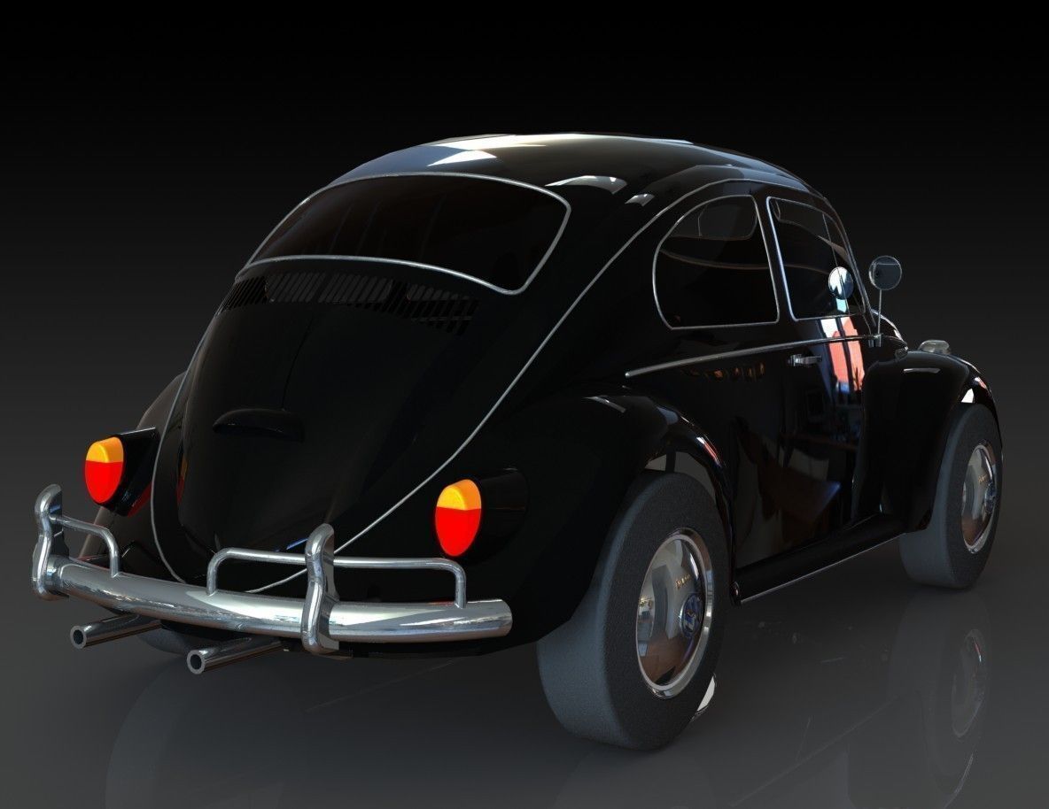 VW Beetle 3D model | CGTrader