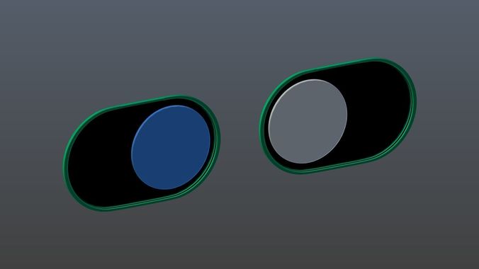 on and off symbols 1 3D model | CGTrader