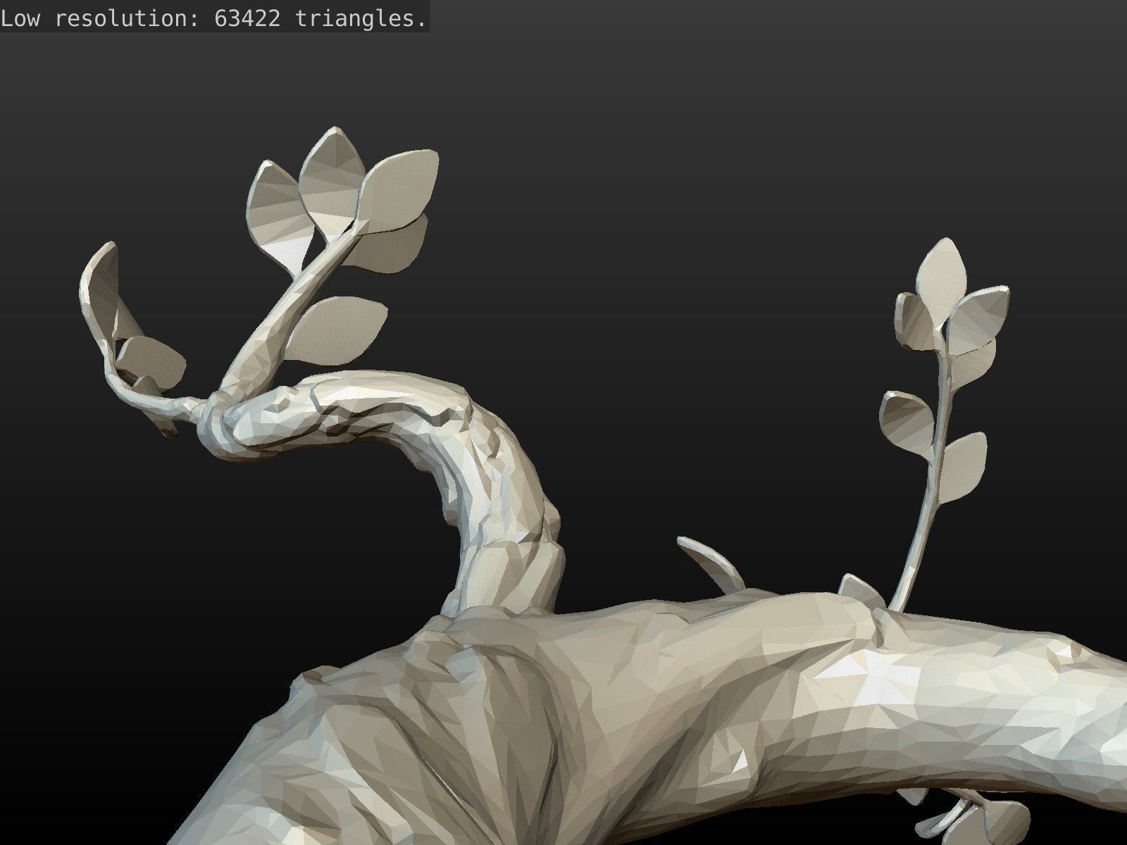 Printable Fantasy Tree 3D model 3D printable | CGTrader