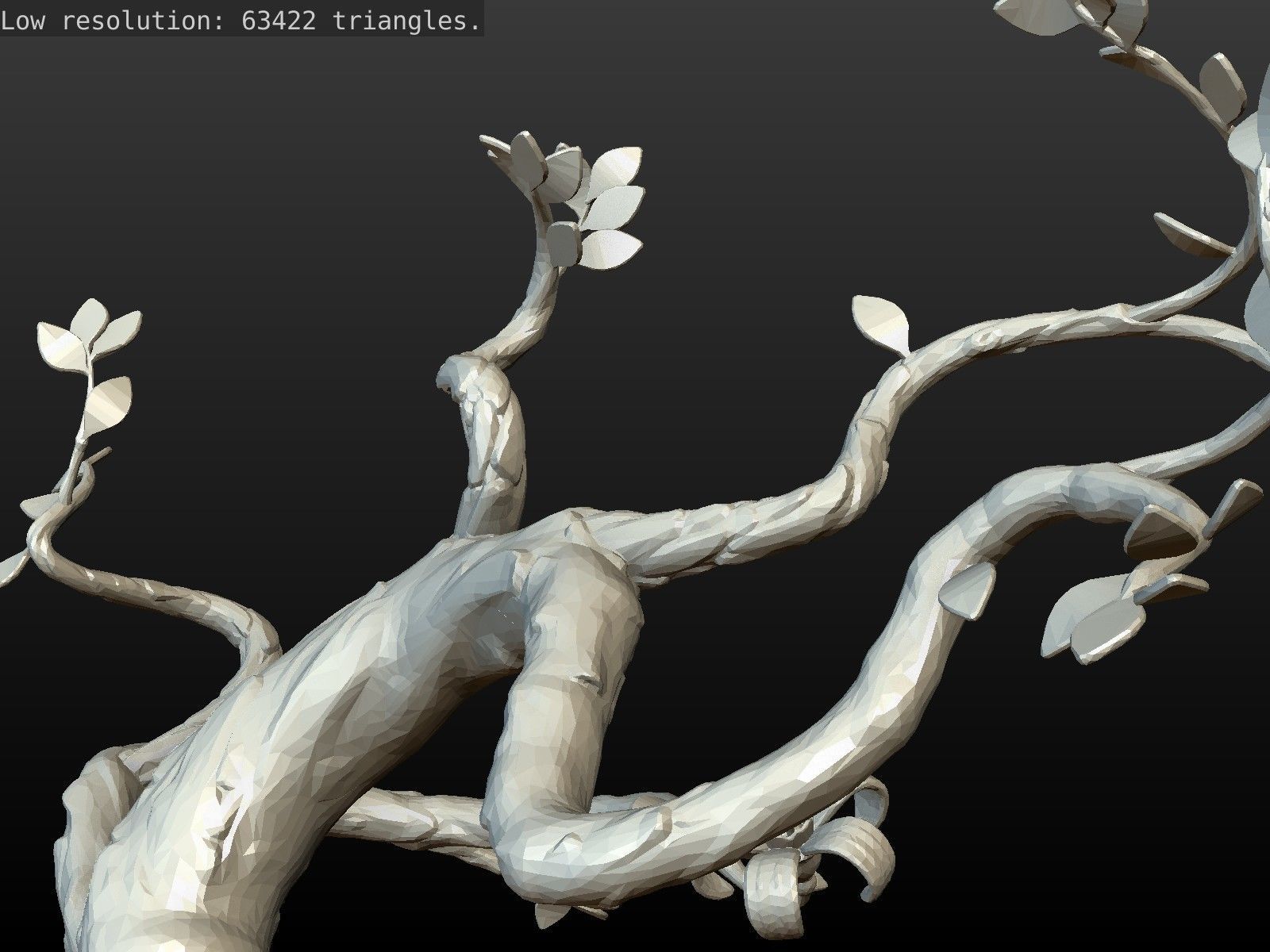 Printable Fantasy Tree 3D model 3D printable | CGTrader