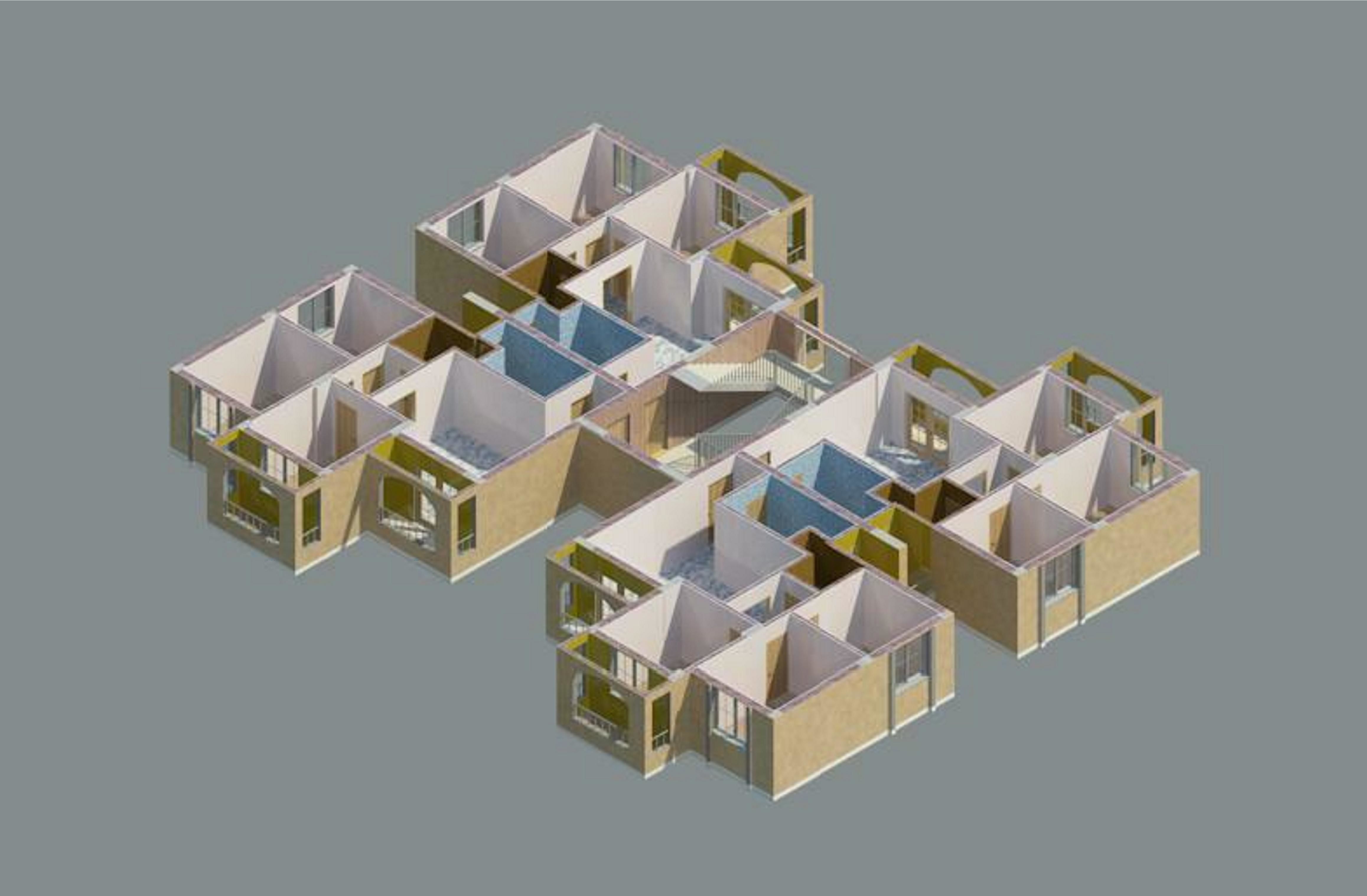 Sample Revit Project 2015 For Building Typical 3D model | CGTrader