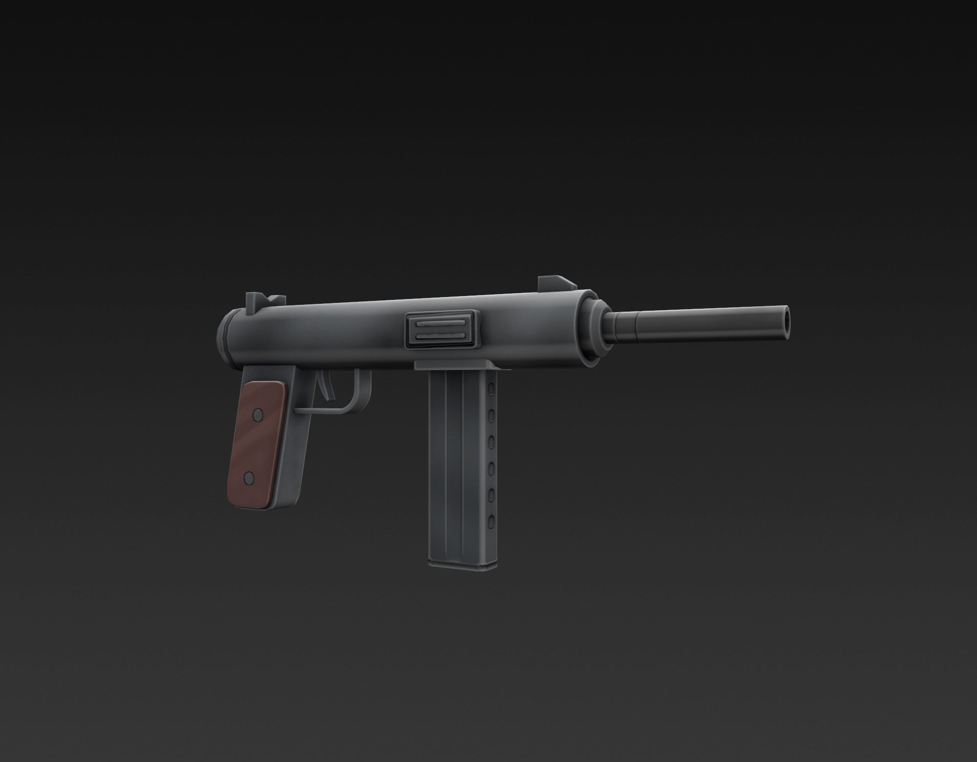 Cartoon Gun free VR / AR / low-poly 3D model | CGTrader