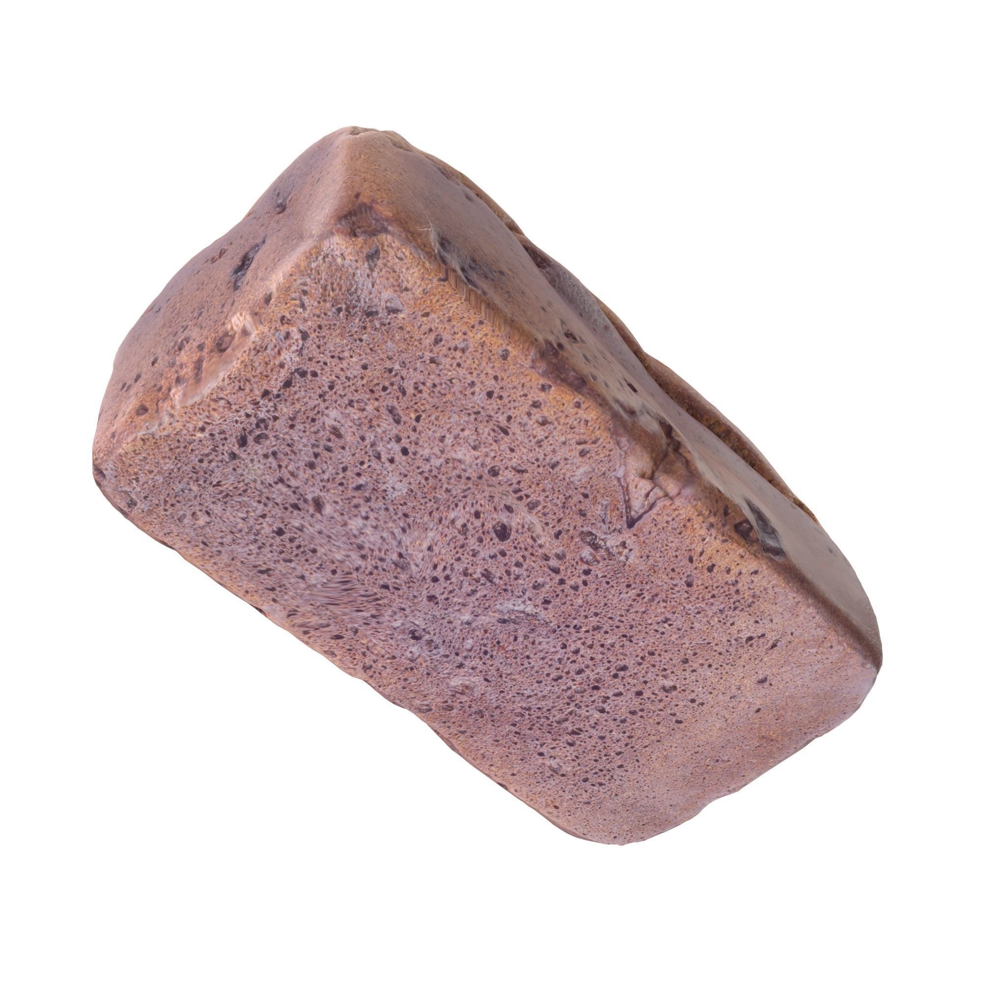 3D model Malt Loaf - High and Low Poly versions VR / AR / low-poly ...