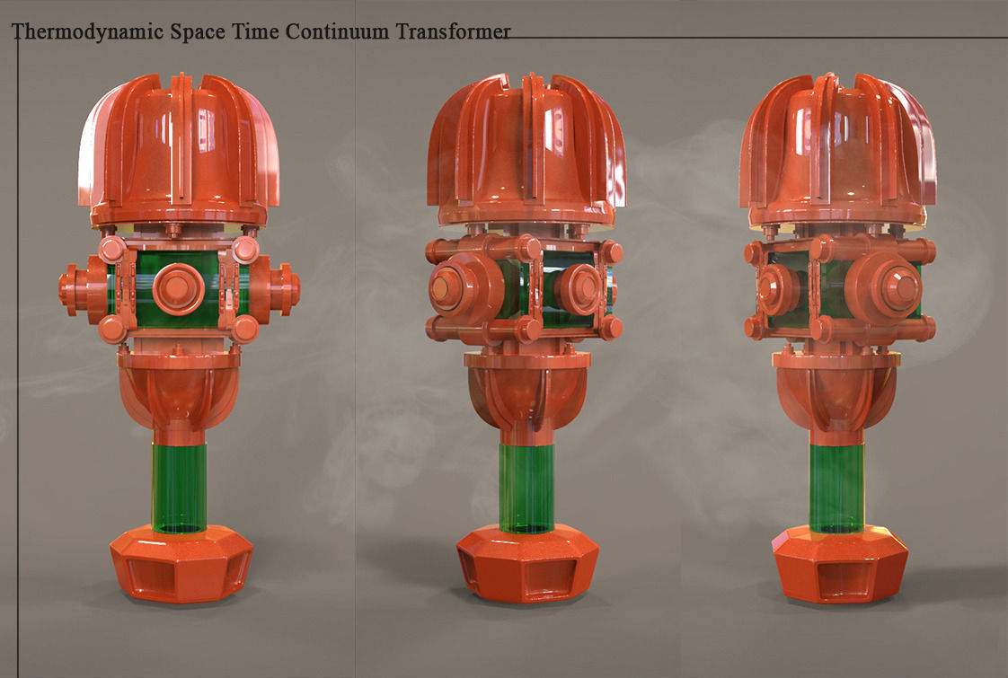 Time Machine 3D model | CGTrader
