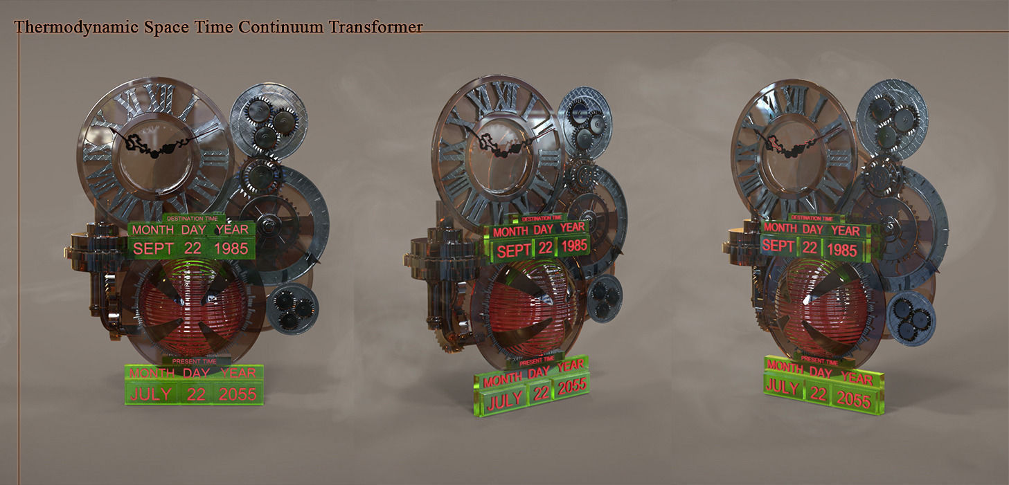 Time Machine 3D model | CGTrader