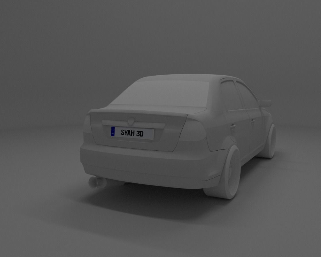 3D model Proton Saga FLX VR / AR / low-poly | CGTrader