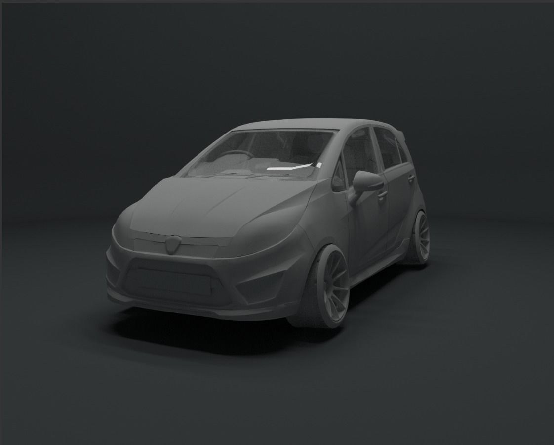 3D model Proton Iriz VR / AR / low-poly | CGTrader