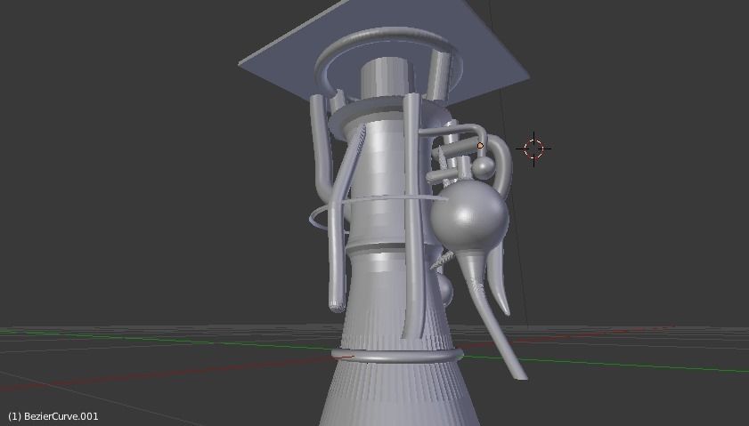 Rocket engine UnityAssetBundle and 3d model free 3D model rigged | CGTrader