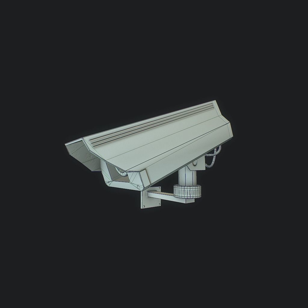 3D model Security Camera VR / AR / low-poly animated | CGTrader