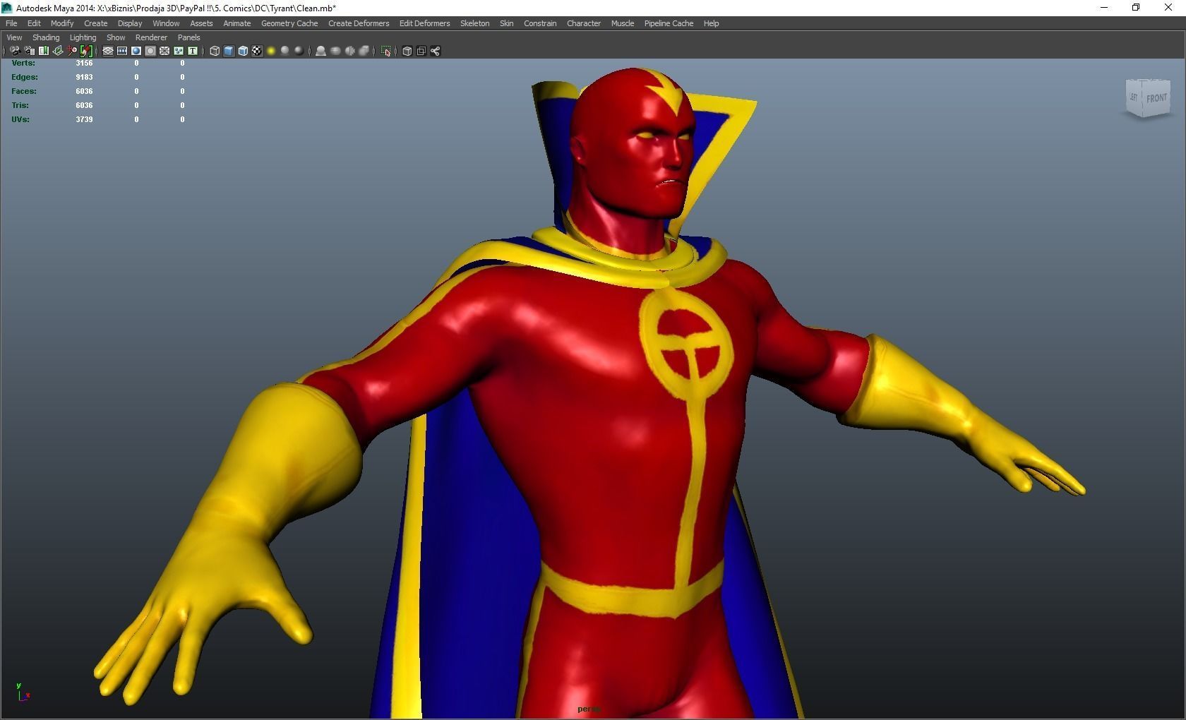 DC Model Tyrant 3D model | CGTrader