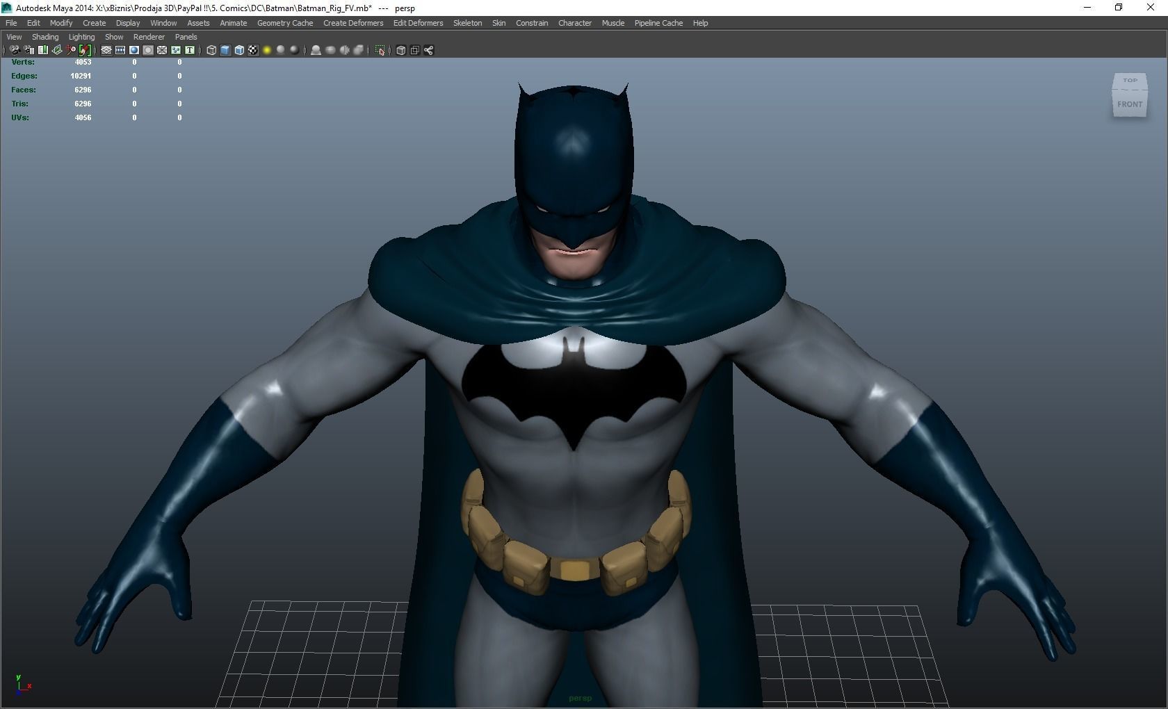 DC Model Batman 3D model | CGTrader