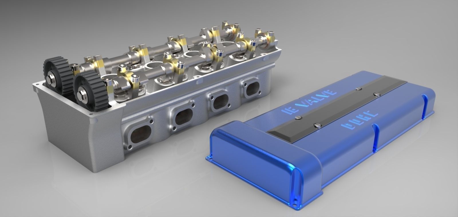 Engine head 3D model | CGTrader