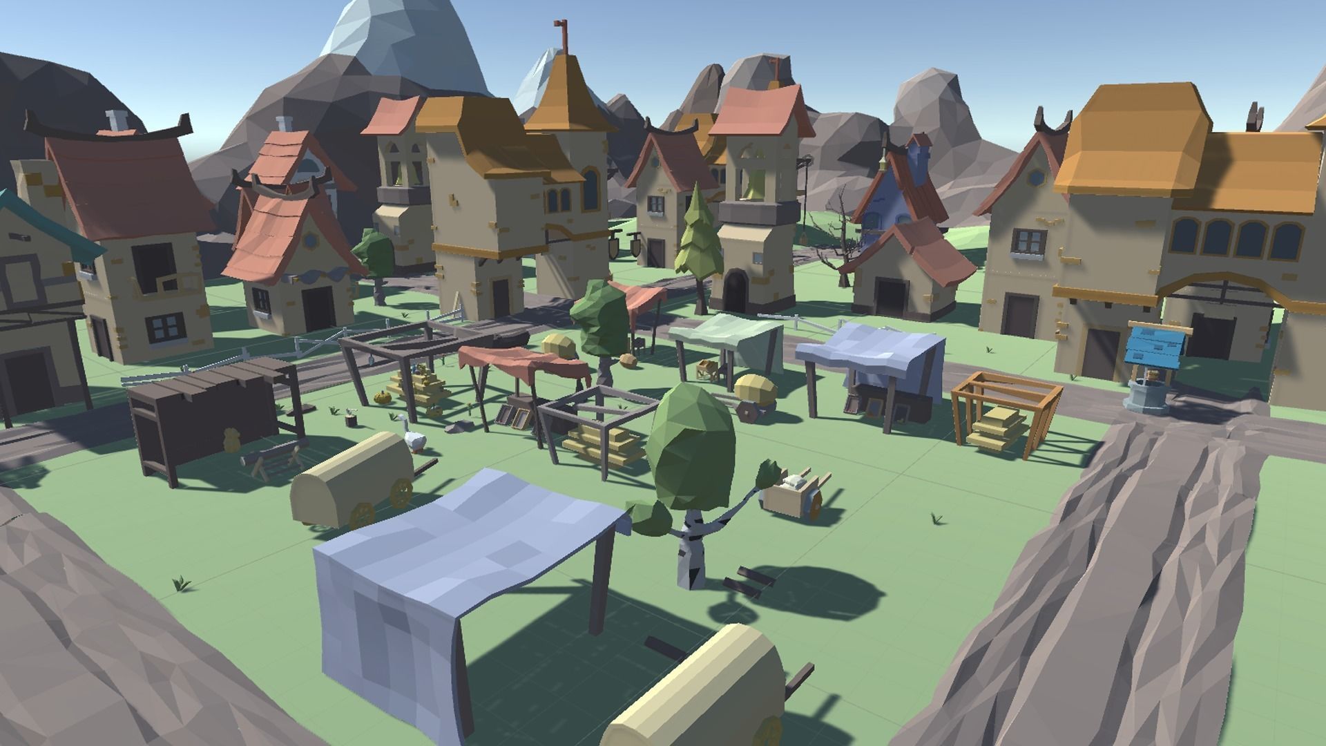 3D model Low Poly Medieval Pack VR / AR / low-poly | CGTrader