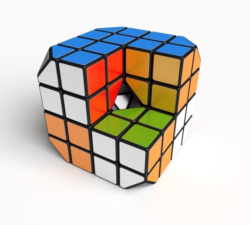 8x rare cube puzzles set 3D model | CGTrader