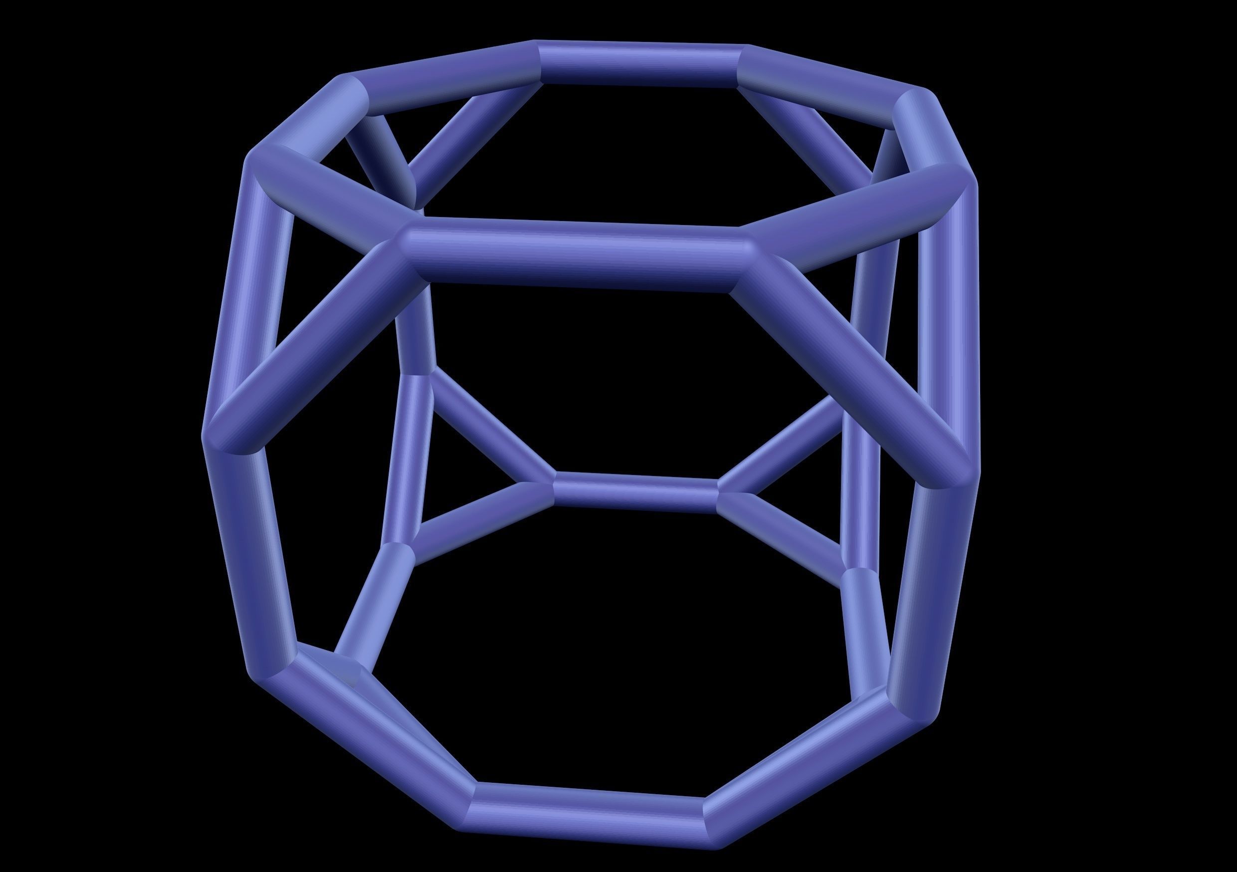 040 Mathart - Archimedean Solids - Truncated Cube 01 - 10 cm 3D model 3D printable | CGTrader