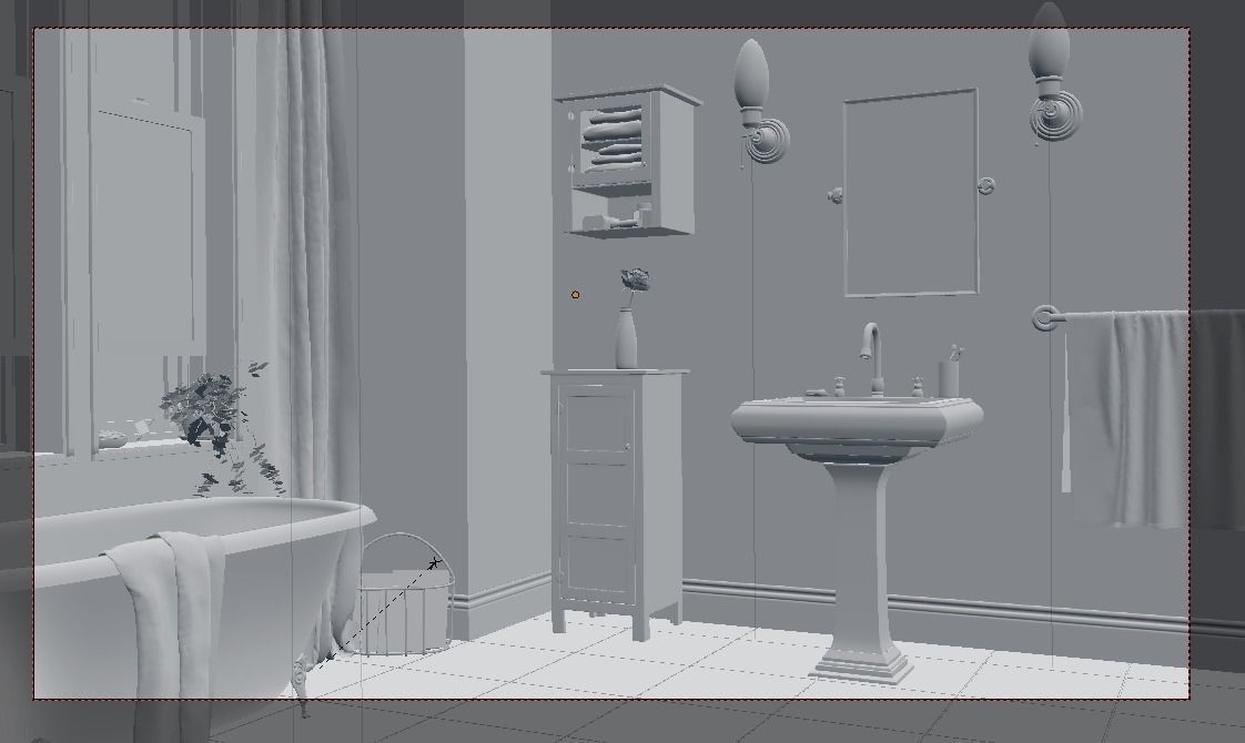 3D model Bathroom paint ideas VR / AR / low-poly | CGTrader
