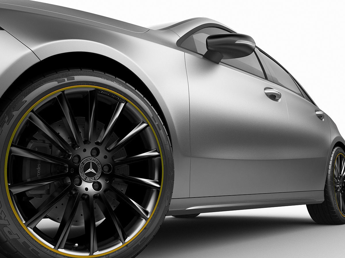 Mercedes-Benz A-class 2019 AMG line 3D model | CGTrader