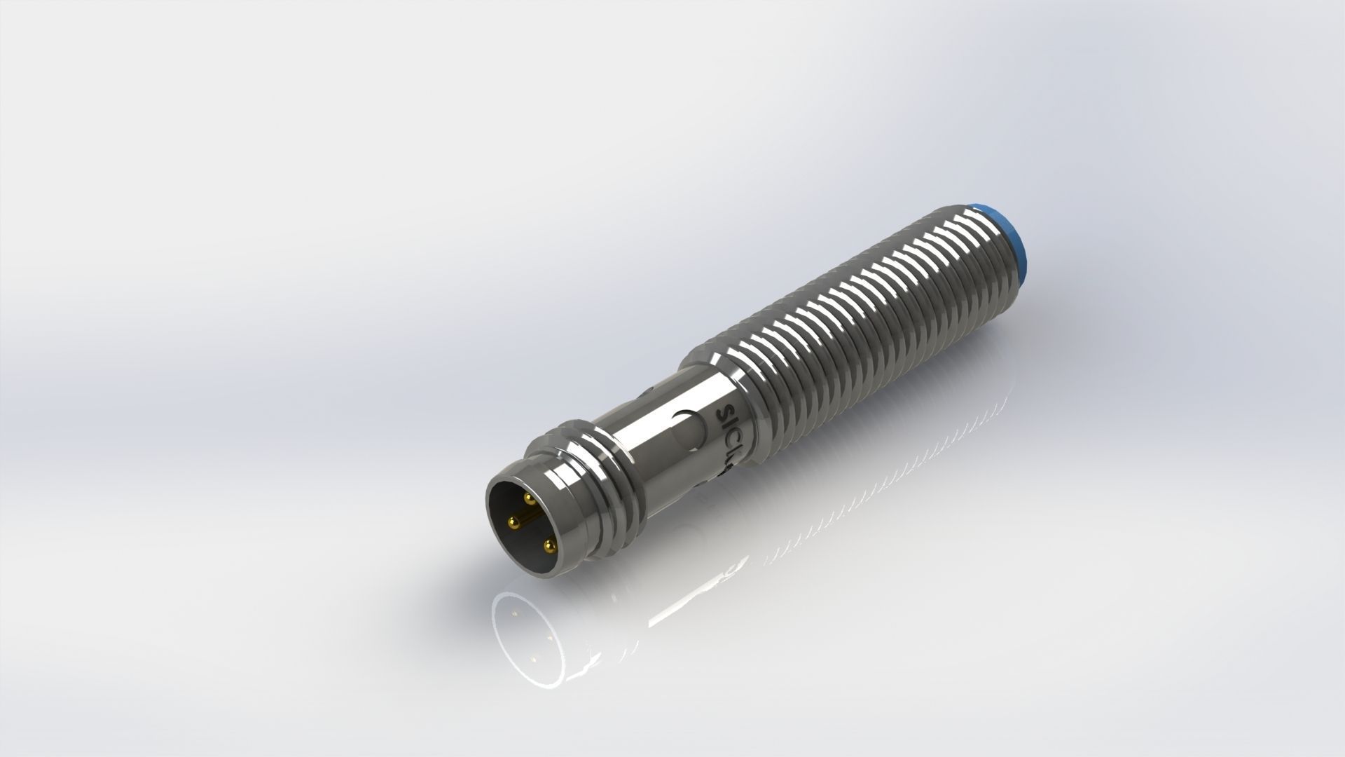 SICK Inductive proximity sensor model IME0... free 3D Model - CGTrader.com