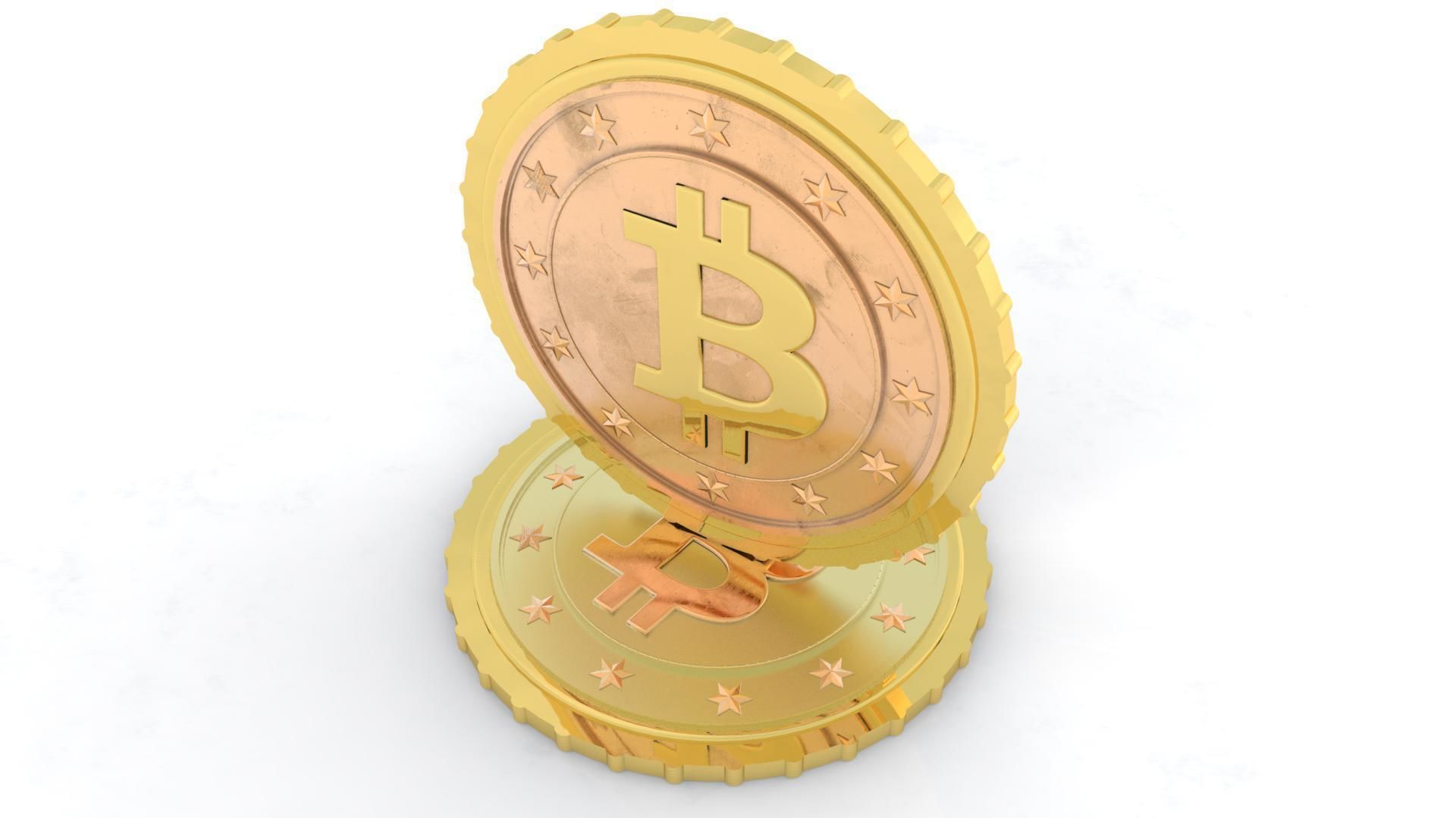 Bitcoin Coin 3D model | CGTrader