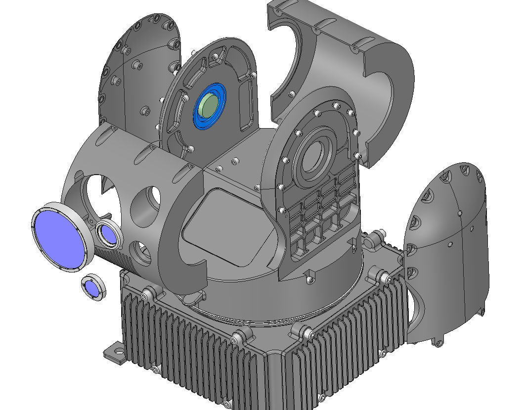 atircm infrared counter measure system 3D model | CGTrader