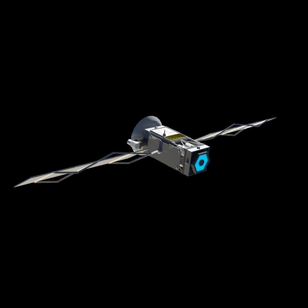 3D model 4 Satellites PLUS Build your own Satellite kit VR / AR / low ...