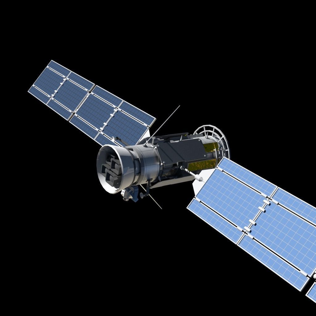 3D model 4 Satellites PLUS Build your own Satellite kit VR / AR / low ...