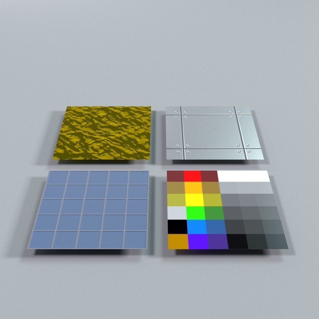 3D model 4 Satellites PLUS Build your own Satellite kit VR / AR / low ...