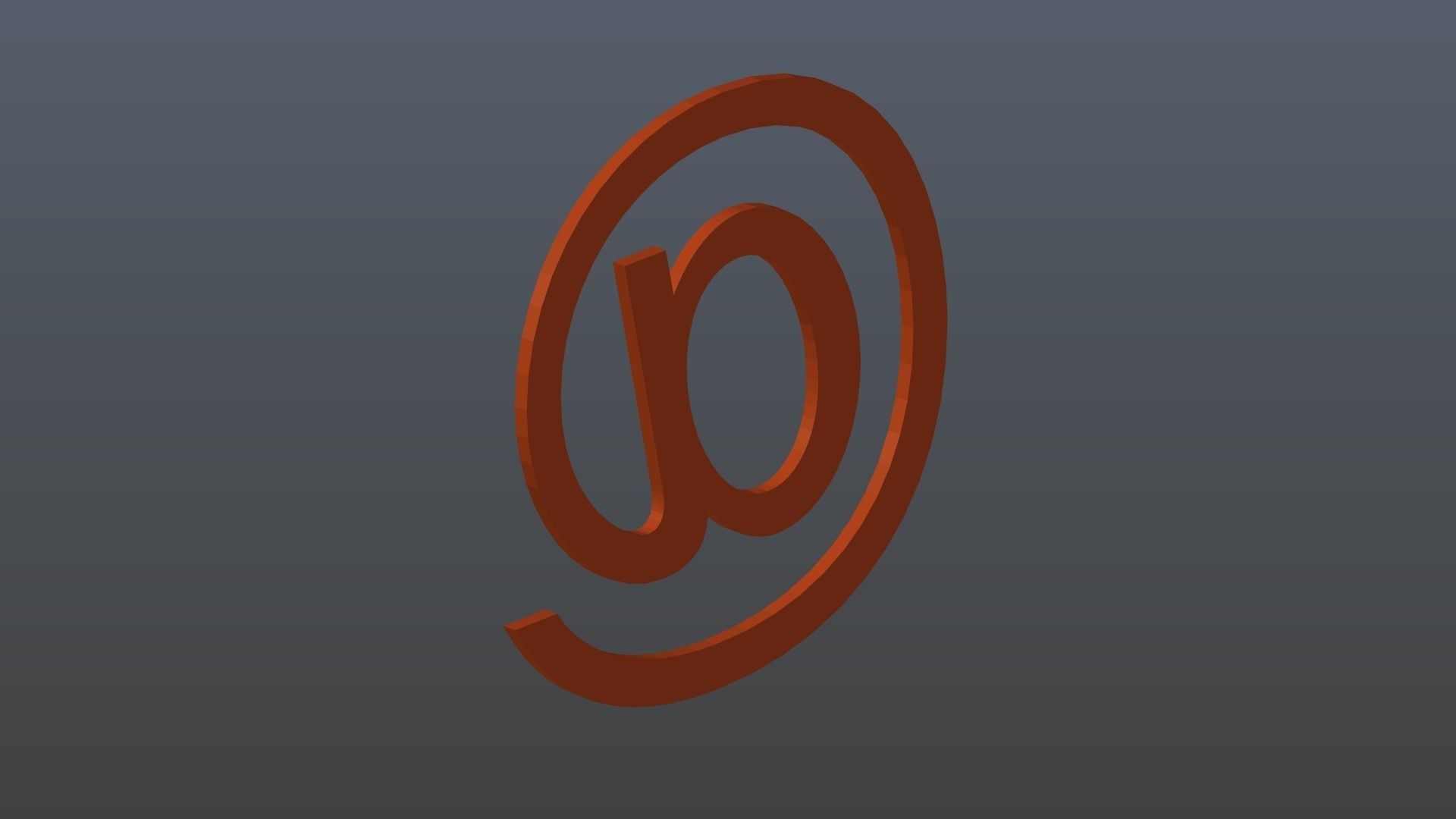 3D model Low poly doggy symbol VR / AR / low-poly | CGTrader