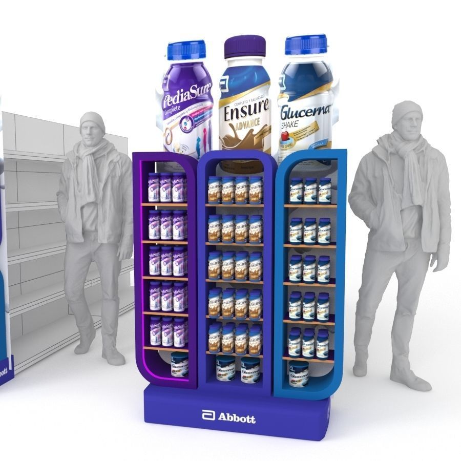 Product Display store 3D model | CGTrader