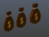 3D model Low poly symbols of money VR / AR / low-poly | CGTrader