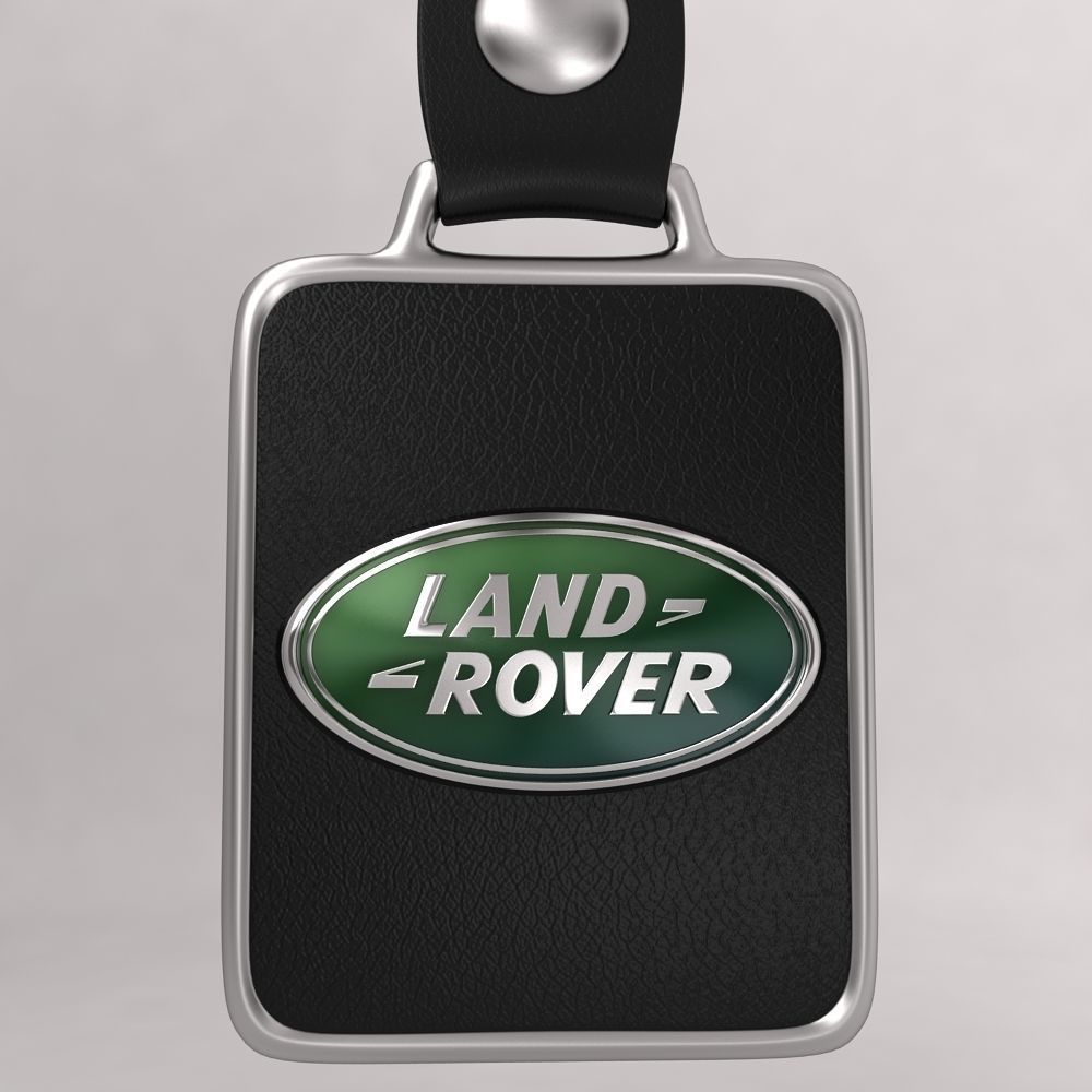 Land Rover car logo keychain 3d model 3D model | CGTrader