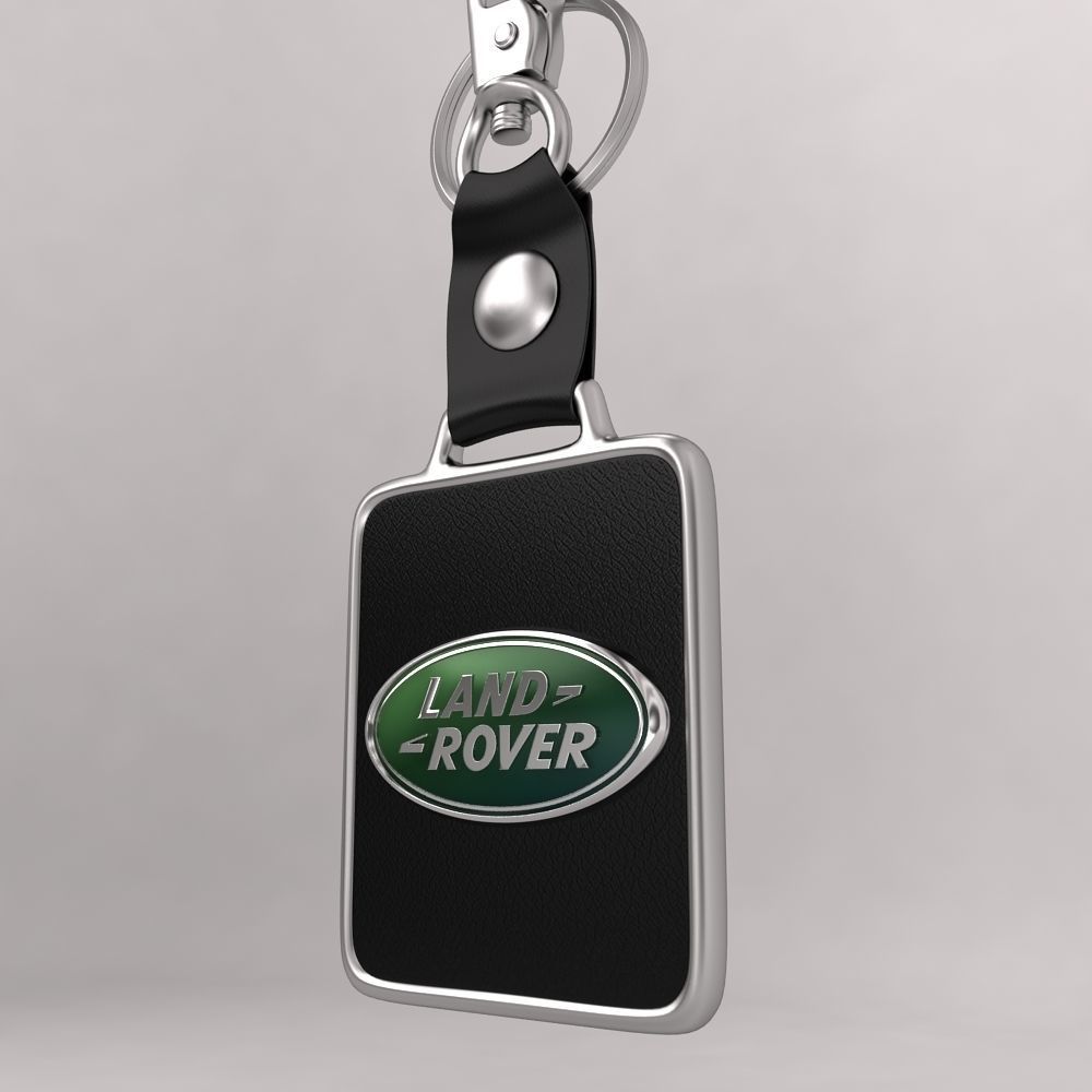 Land Rover car logo keychain 3d model 3D model | CGTrader