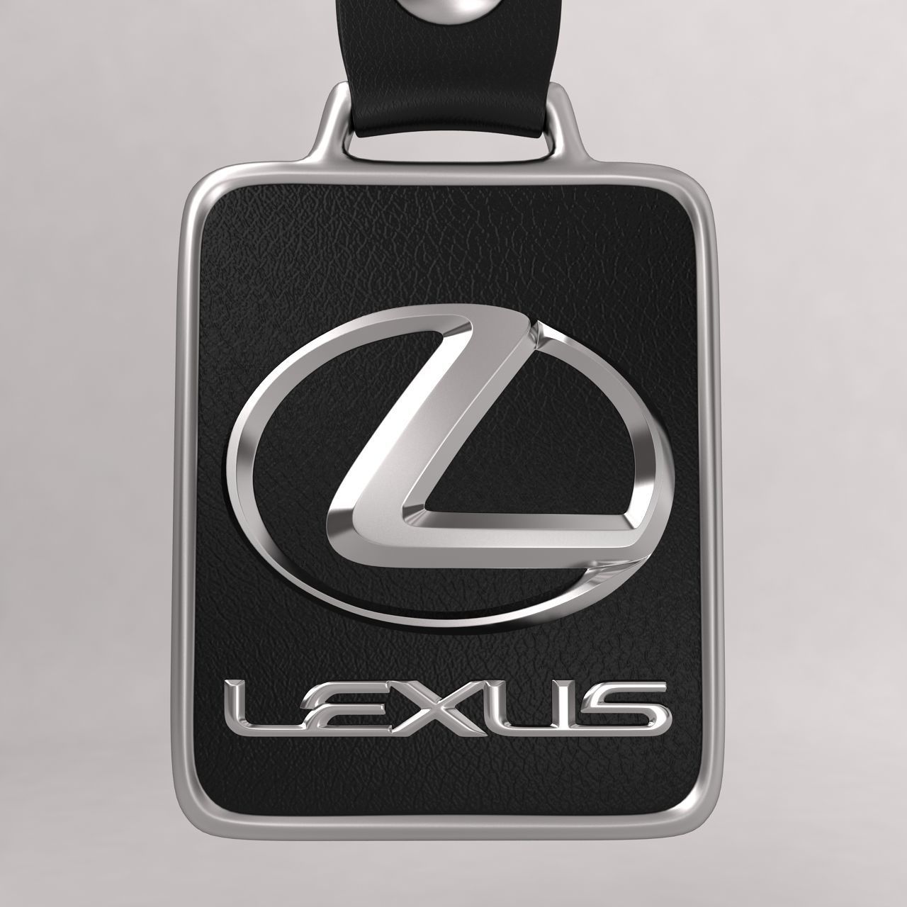 Lexus car logo keychain 3d model 3D model | CGTrader