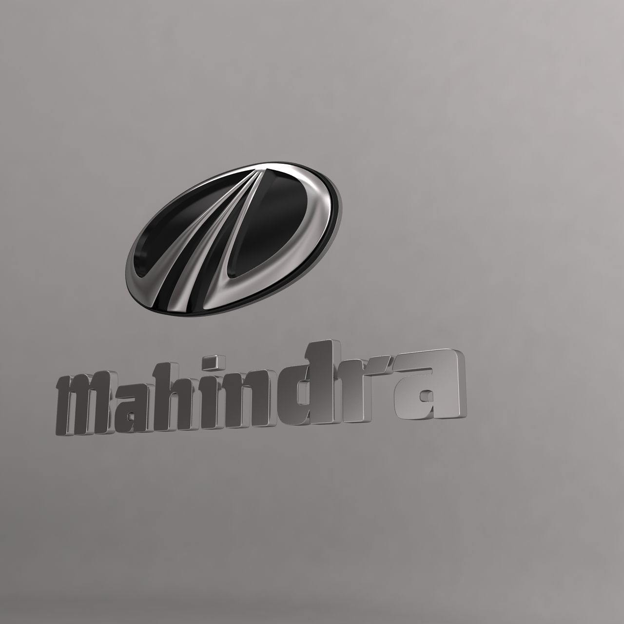 Mahindra car logo keychain 3d model 3D model | CGTrader