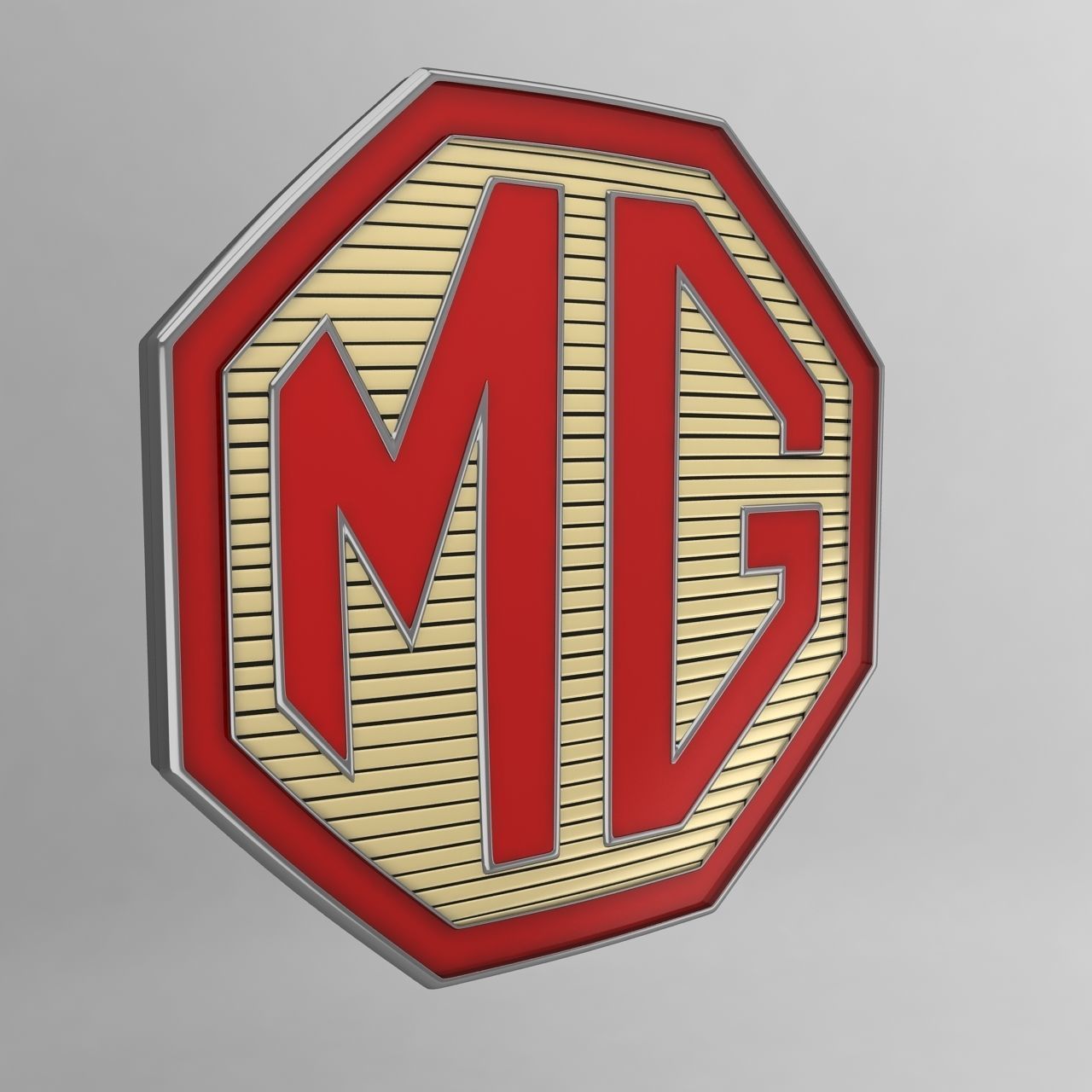 MG car logo keychain 3d model 3D model | CGTrader