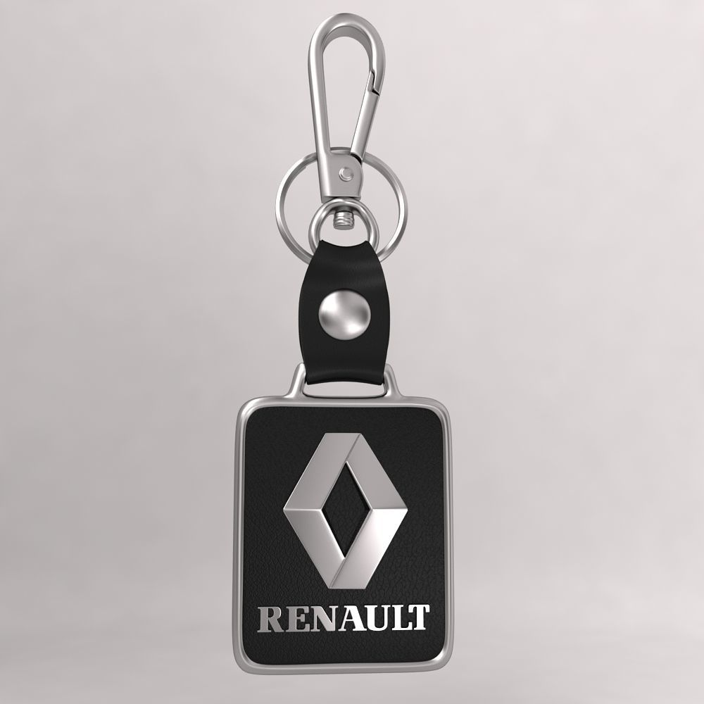 Renault car logo keychain 3d model 3D model | CGTrader
