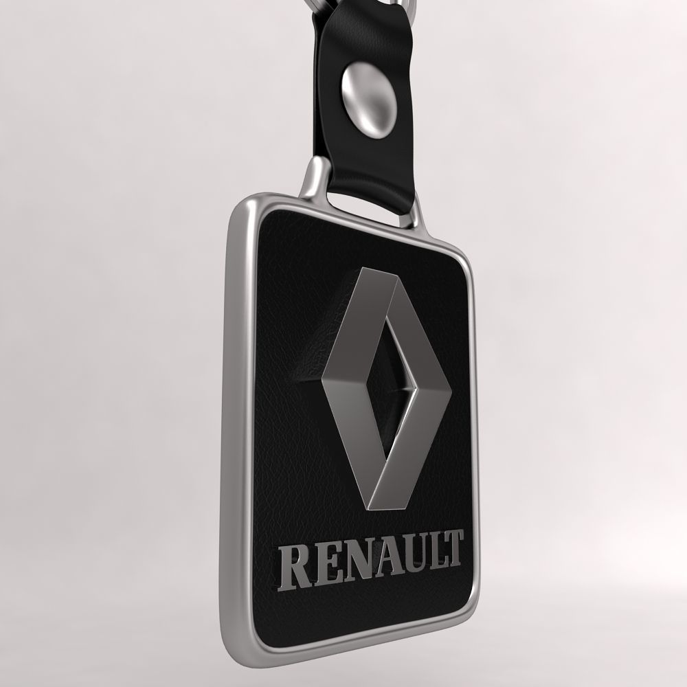 Renault car logo keychain 3d model 3D model | CGTrader